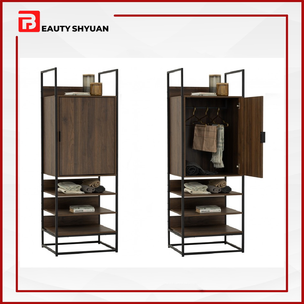 CASA Hanging Wardrobe Cabinet Clothes Wardrobe Open Wardrobe Hanging ...