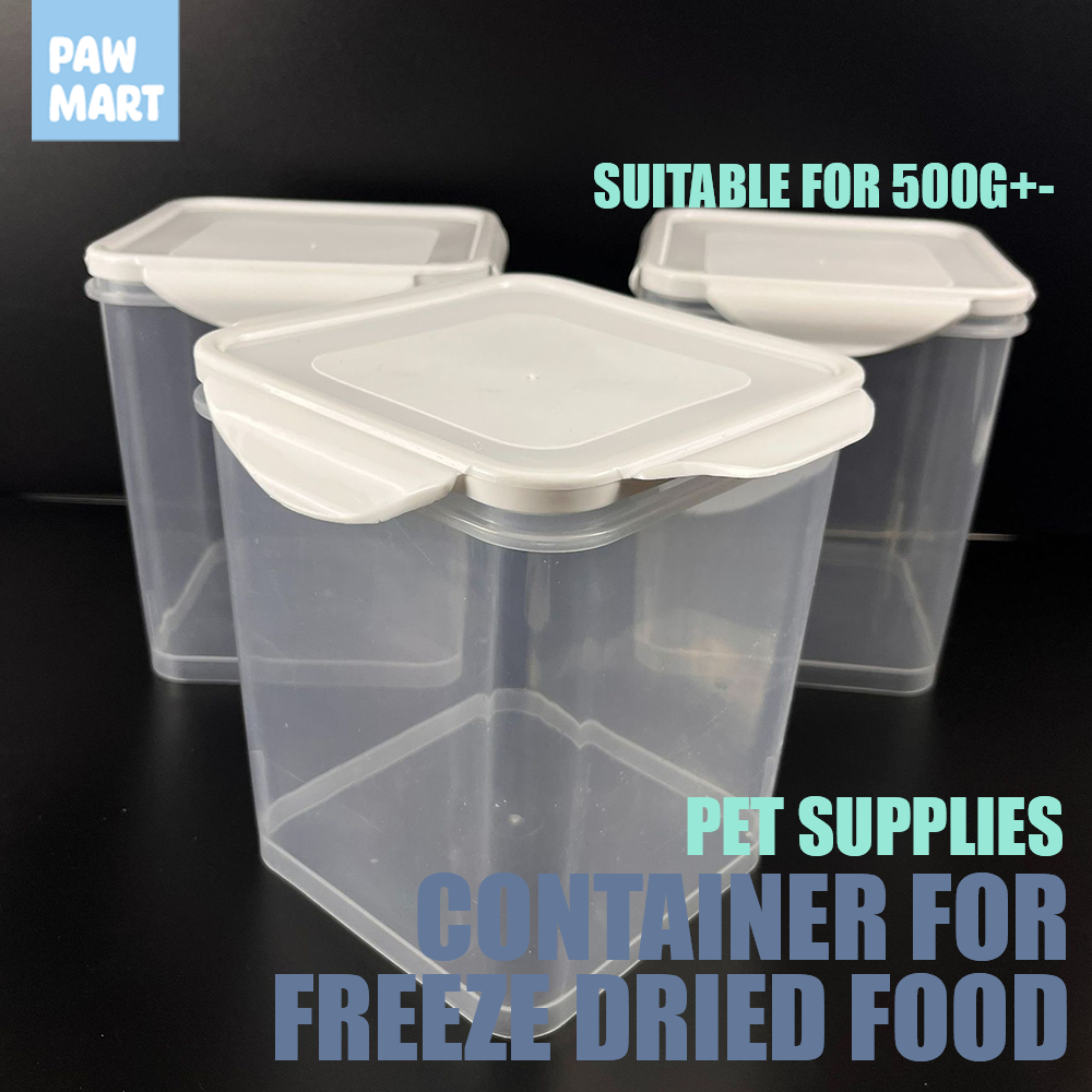 READY STOCK ! CONTAINER FOR PET FOOD 500G | Shopee Malaysia