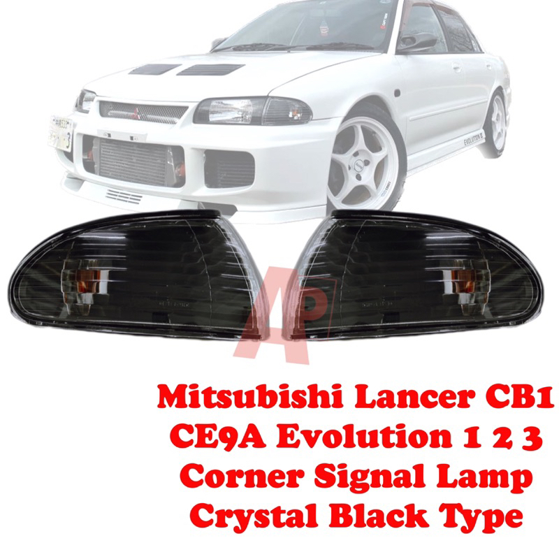 Mitsubishi Lancer Evolution CB1 CE9A EVO 1 2 3 Crystal Black Corner ...