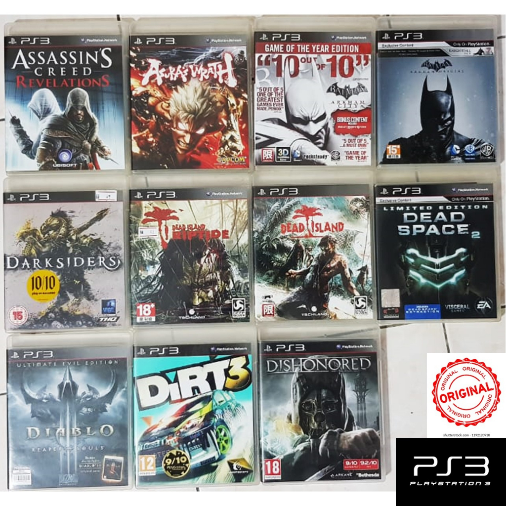PS3 GAMES (USED) | Original Physical DISC Alpabetical order (A-D ...