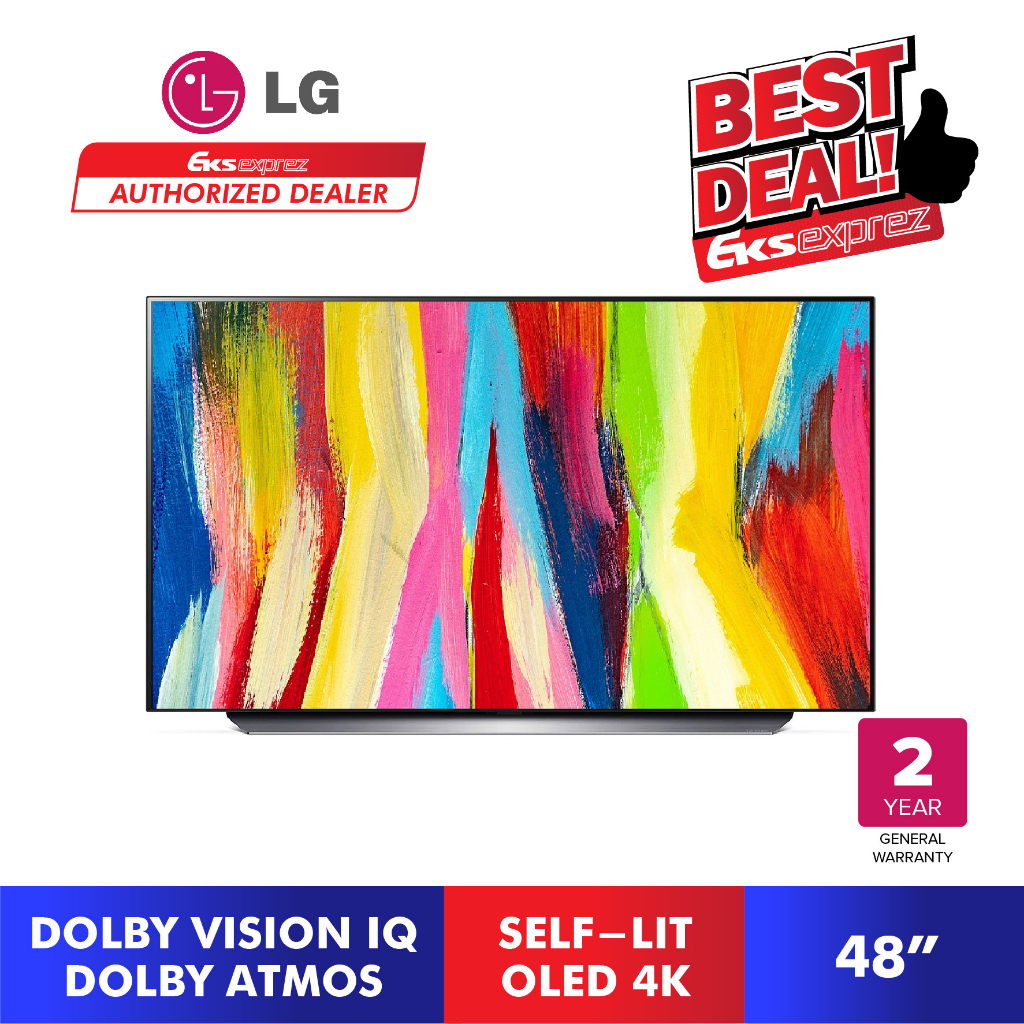 [FREE SHIP+2 GIFT] LG C2 Series OLED48C2PSA 4K Smart SELF-LIT OLED evo ...