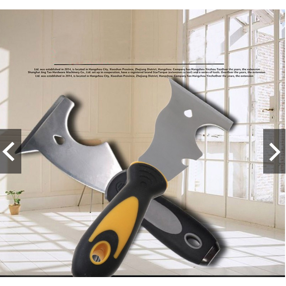 ( 7 in 1 BATES PAINT SCRAPER ) 3" X9" Scraper for Painter, High Quality ...