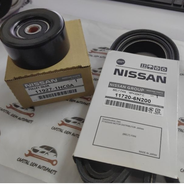 NISSAN X-TRAIL T30 SERENA C24 (11720-6N200 6PK2247) TENSIONER IDLE ...