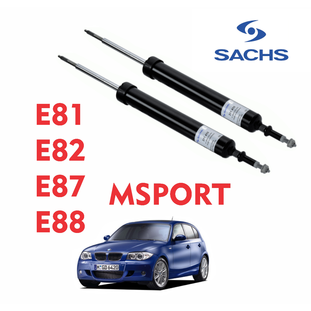 BMW MSPORT E81 E82 E87 E88 M SPORT Rear Absorber Sachs | Shopee Malaysia