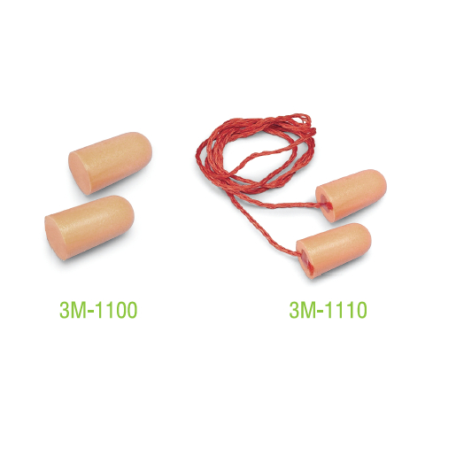 3M Disposable Foam Earplug Model: 3M-1100 & 3M-1110 (Pack) | Shopee ...