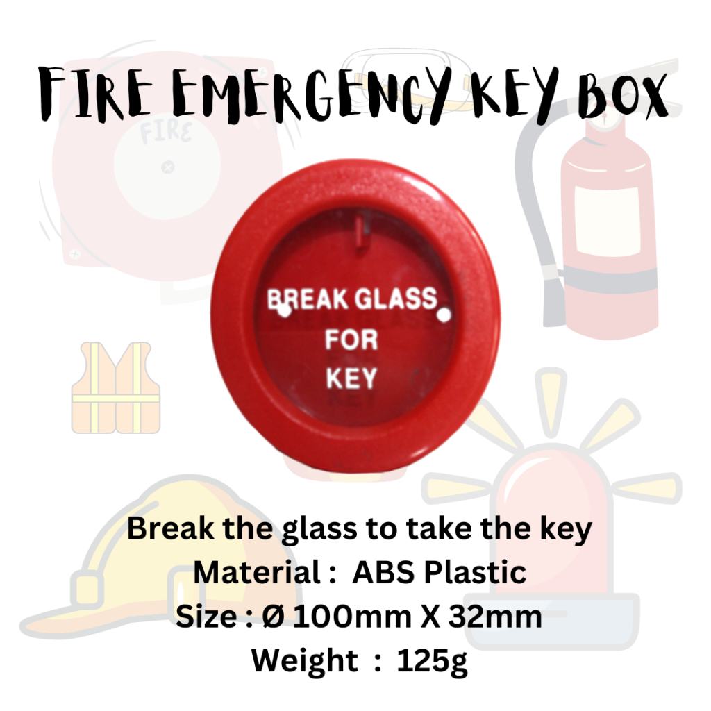Fire Emergency Key Box 消防应急钥匙箱 | Tang Safety | Shopee Malaysia