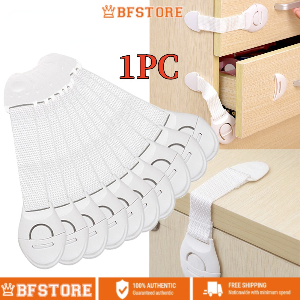 Drawer Door Cabinet Lock Plastic Protection Child Safety Cabinet Lock ...