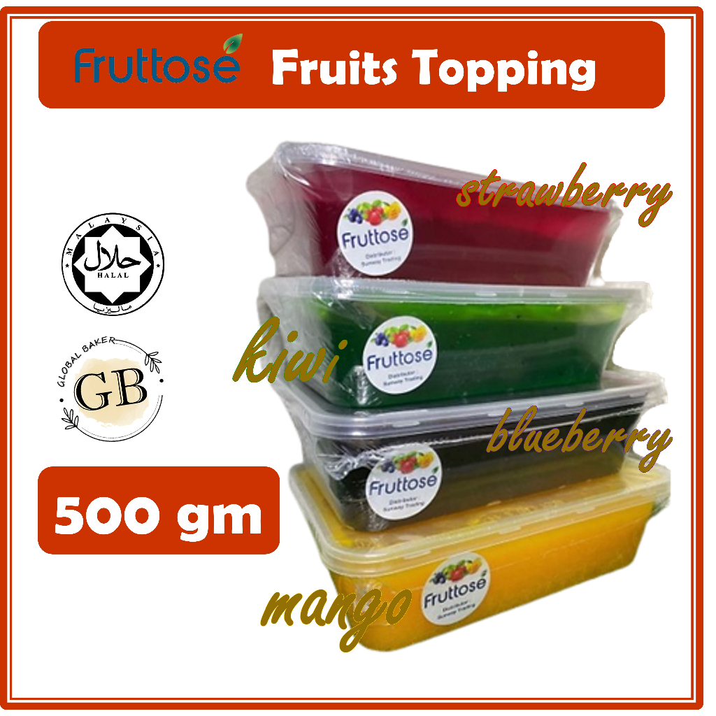 FRUITS TOPPING / TOPPING BUAH-BUAHAN / 水果果酱 - 500gm | Shopee Malaysia
