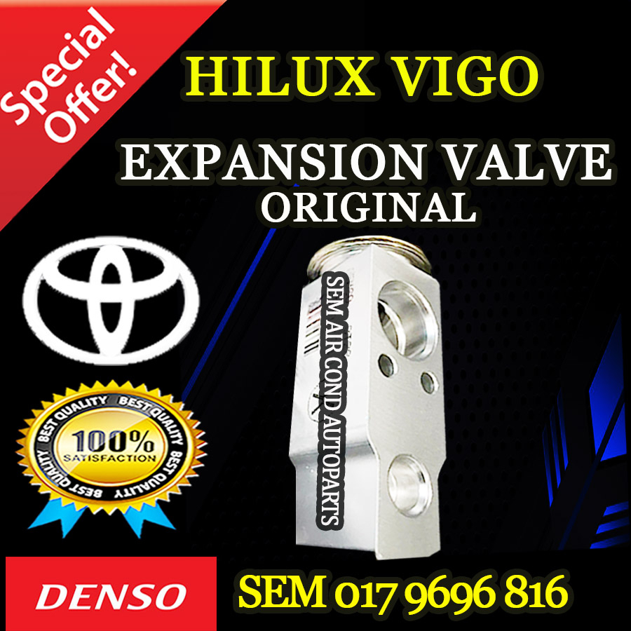 TOYOTA HILUX VIGO ORIGINAL DENSO EXPENSION/ EXPANSION VALVE (CAR ...
