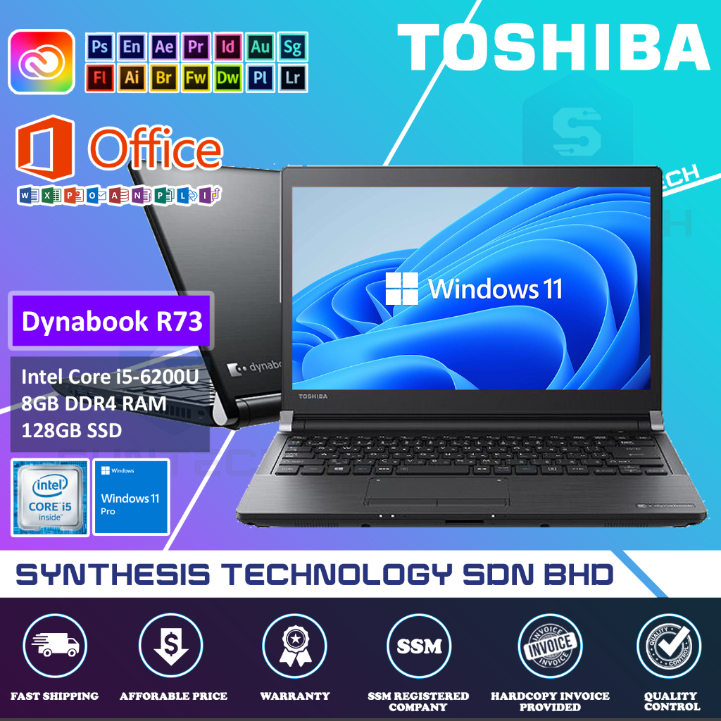 Toshiba Dynabook R73 Cheaper i5 Laptop Laptop Student Laptop i5 Celeron ...