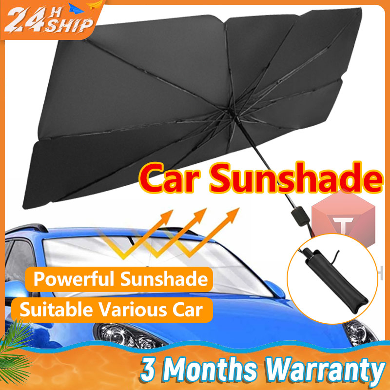 Car Windshield Sun Shade Cover Sunshade Front Window Mount Umbrella Car ...