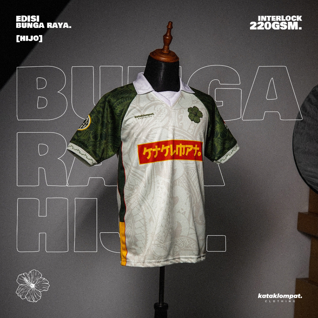 kataklompat.clothing - EDISI BUNGA RAYA HIJO. [ Interlock 220GSM ...