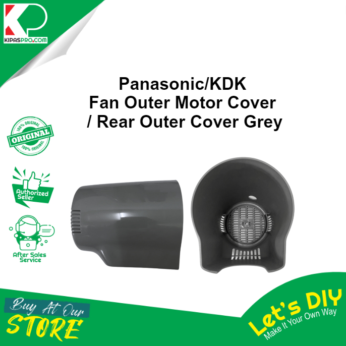 PANASONIC/KDK FAN OUTER MOTOR COVER/REAR COVER GREY | Shopee Malaysia