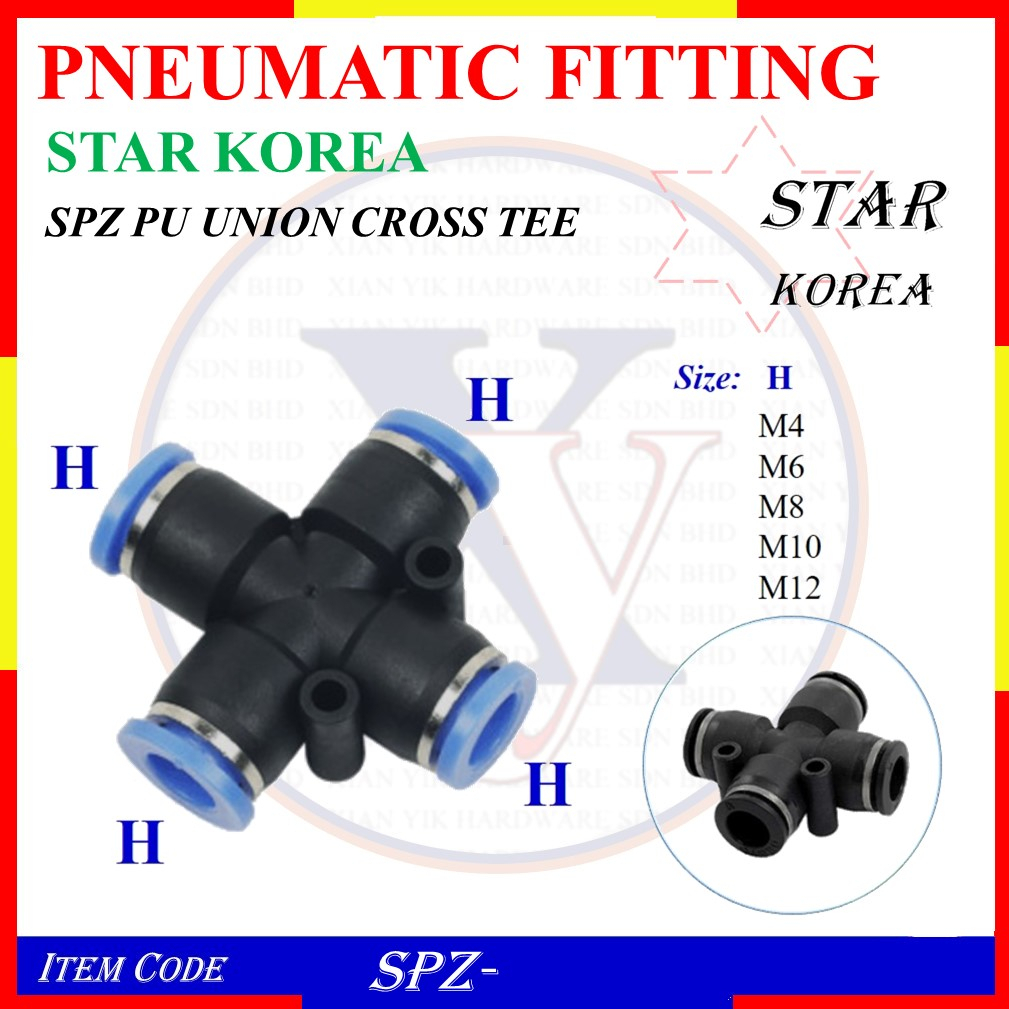 SPZ PU FITTING (STAR KOREA) SPZ PU UNION CROSS TEE | Shopee Malaysia