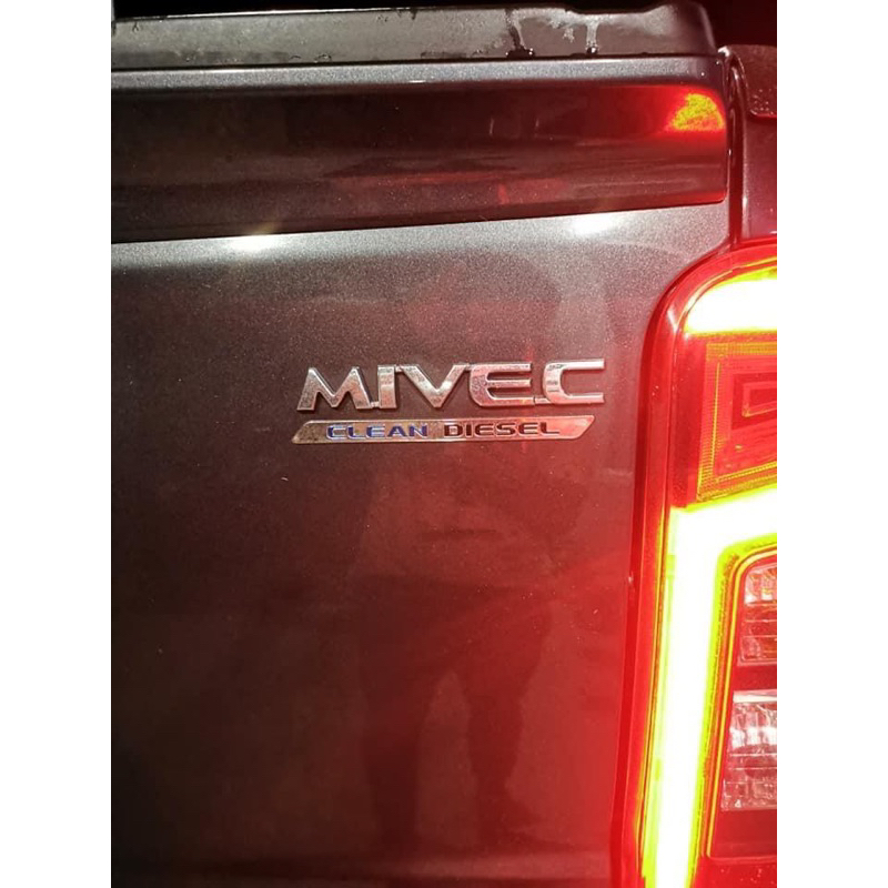 Genuine 💯 Original Mitsubishi Triton Emblem Clean Diesel | Shopee Malaysia