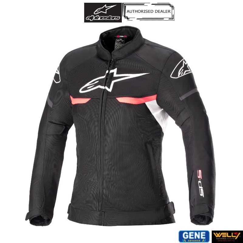 Alpinestars Stella T Sps Women Black White Diva Pink Motorcycle Jacket ...