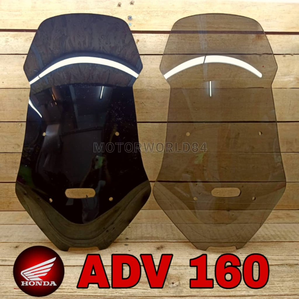WINDSHIELD WINDSCREEN VISOR HONDA ADV160 ABS WINDSHIELD EXTRA LONG ...