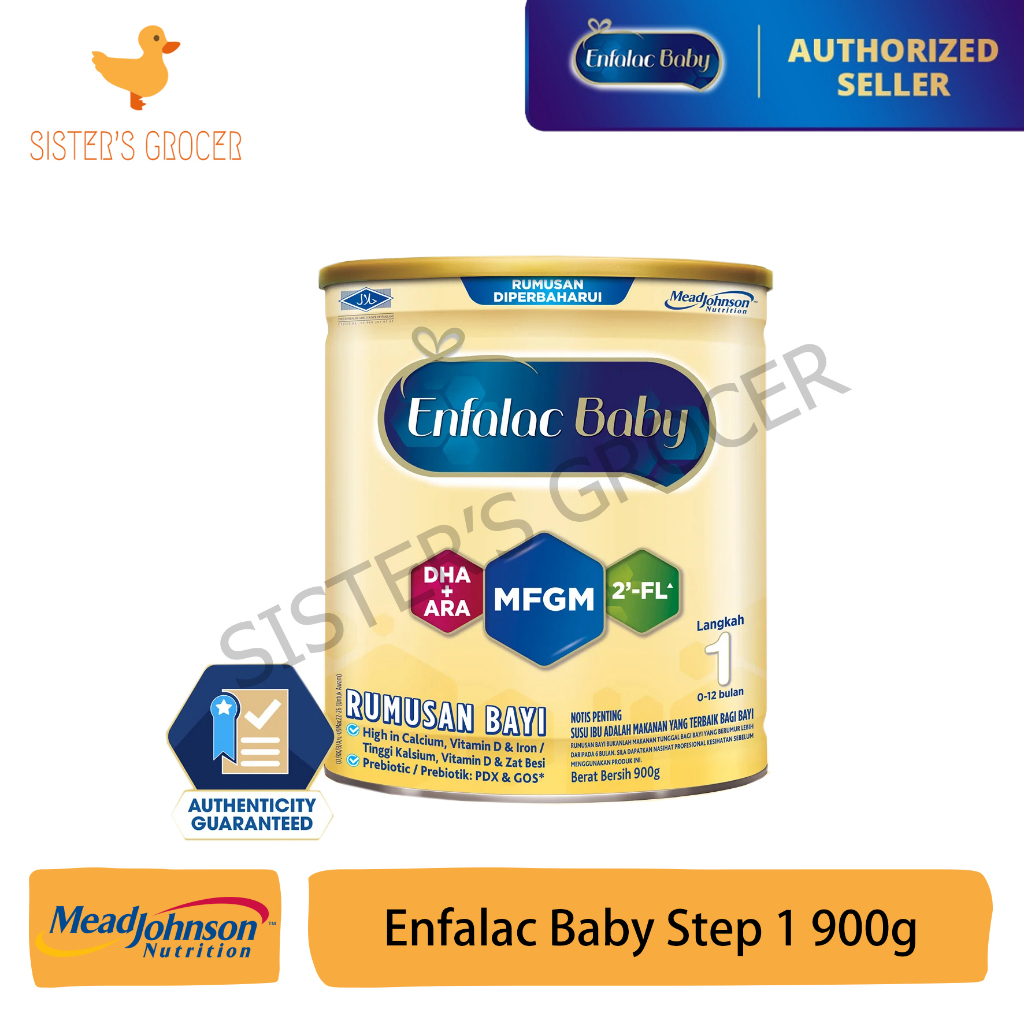 Enfalac Baby Step 1 Milk Formula 0-12m 900g/1.74kg/2.32kg | Shopee Malaysia