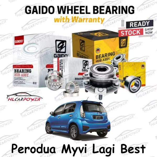 GAIDO Brand Rear Wheel Bearing Perodua Myvi Lagi Best 2011-2017 ...