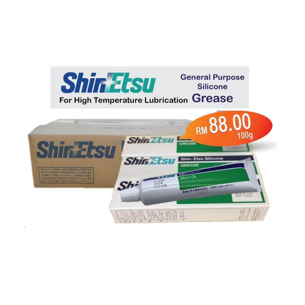 SHIN-ETSU G-40M SILICONE GREASE (100G) Original arcade / rocker / fight stick lubricant solution ...