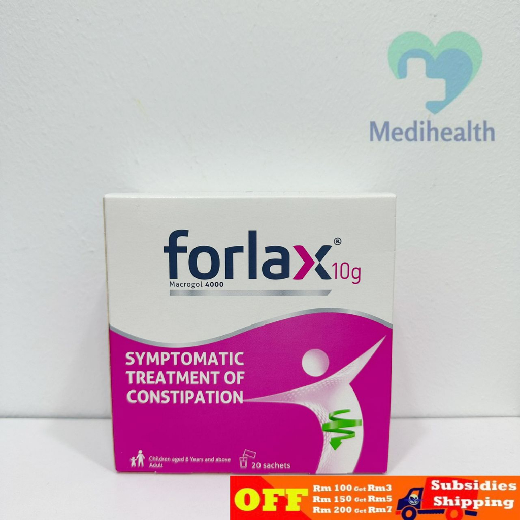Forlax 10g Powder For Oral Solution Sachets (20's) | Shopee Malaysia