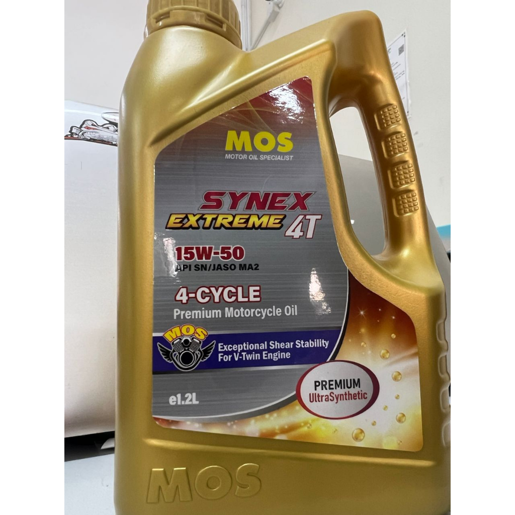 MOS Synex Extreme 4T 15W/50 (1.2L) | Shopee Malaysia