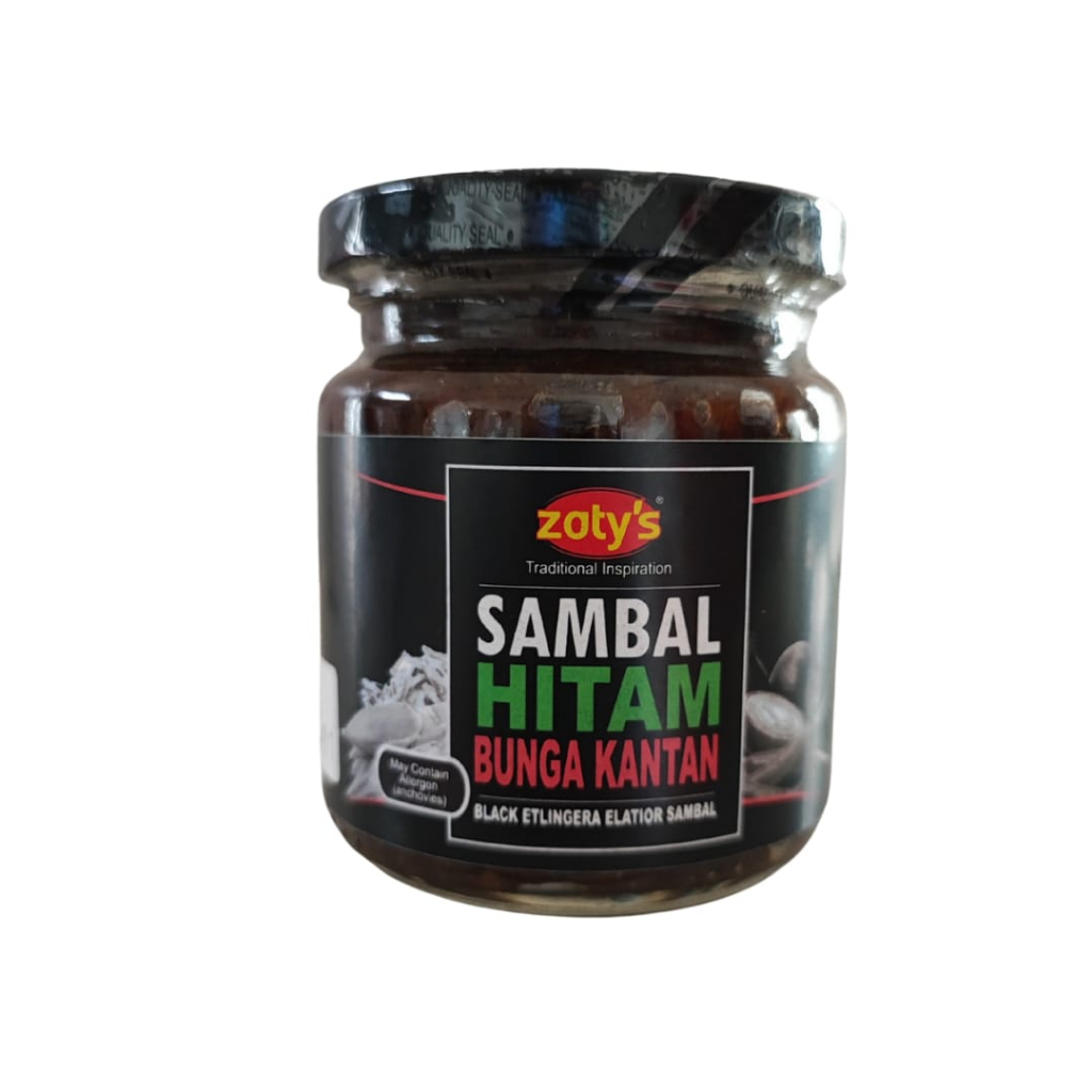 Sambal Hitam Bunga Kantan Zaty's | Shopee Malaysia