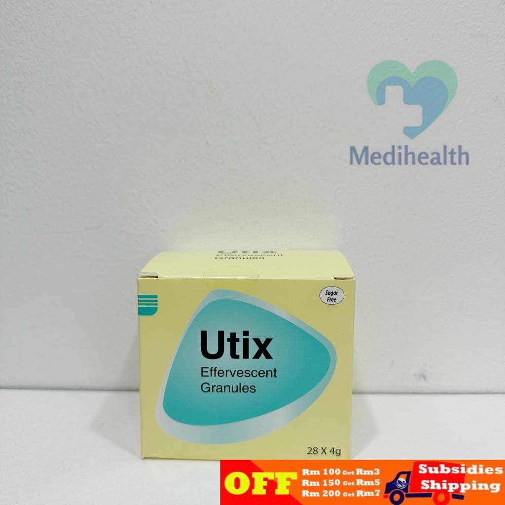 Utix Effervescent Granules-SugarFree(4GX28'S) | Shopee Malaysia