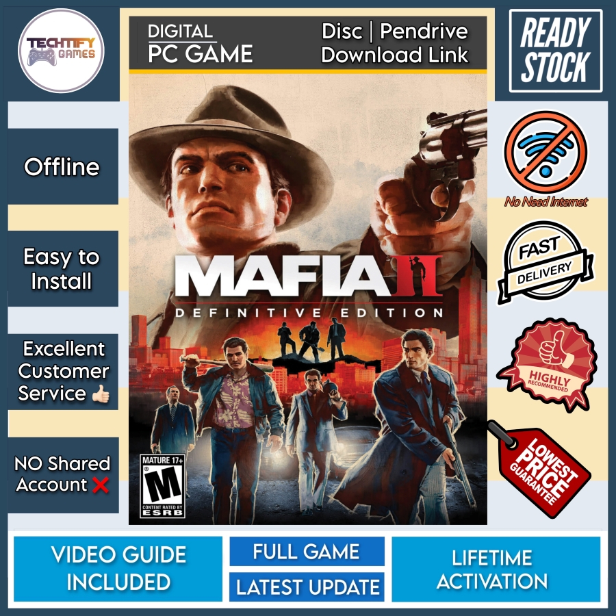 [PC Game] Mafia 2 Definitive Edition - Offline [Disc | Pendrive ...