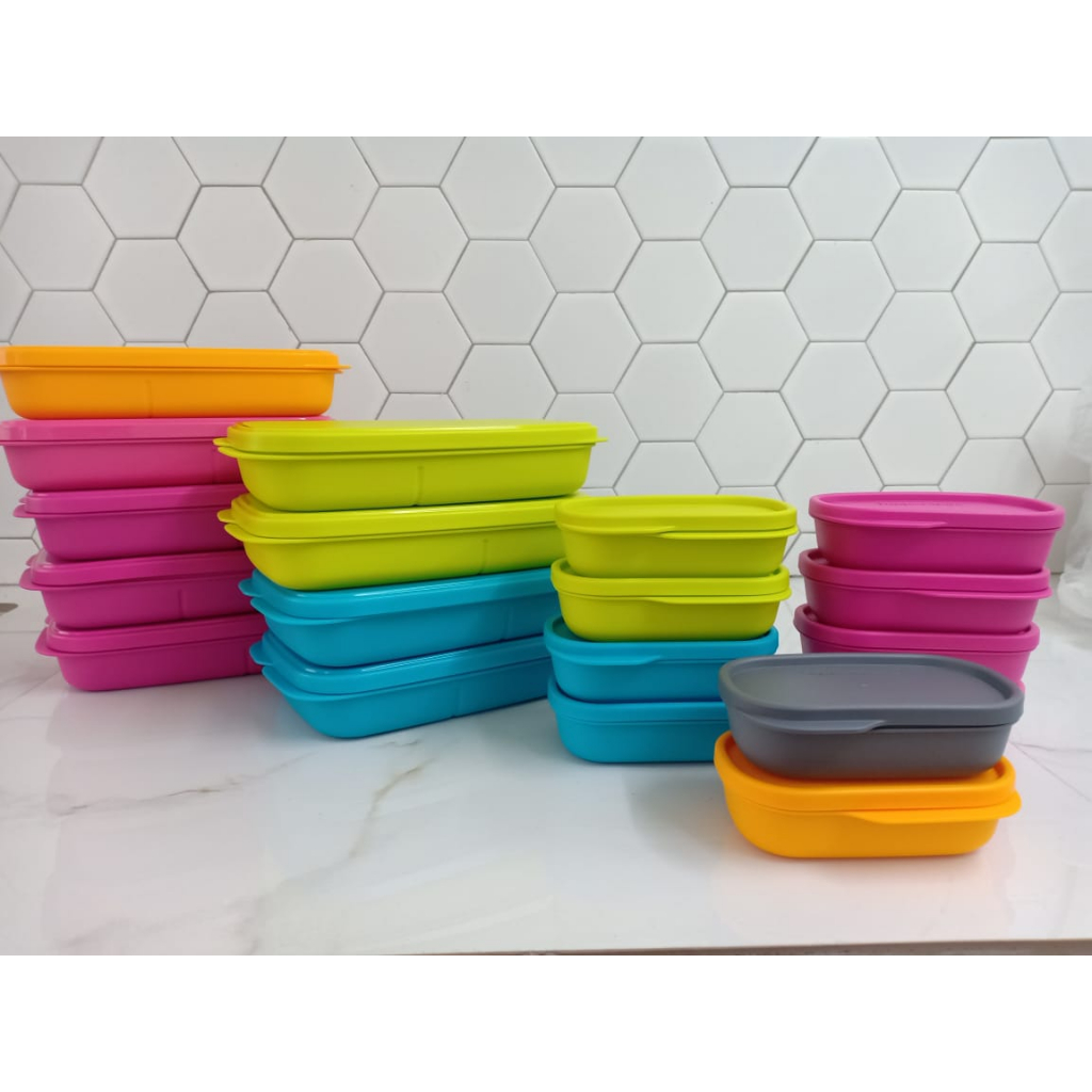 TUPPERWARE Foodie Buddy Bento / Lunch Box Liquid & Air Tight/TAPOW ...