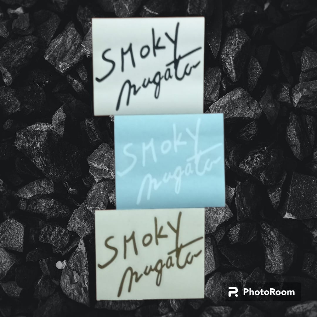 Smoky Nagata Signature Sticker / Die-Cut Vinyl Sticker | Shopee Malaysia