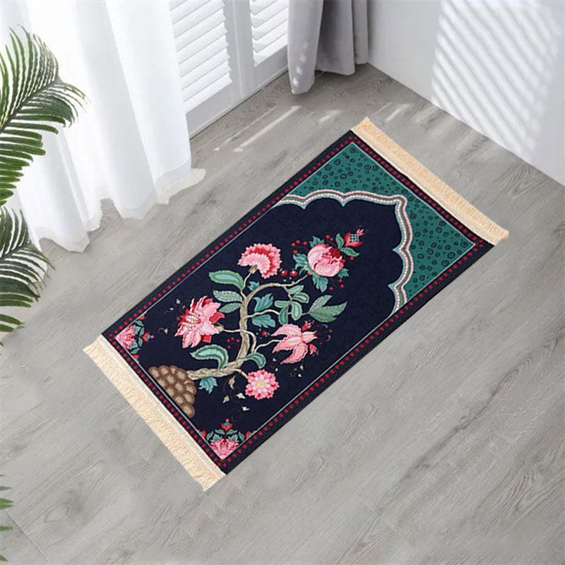 New Design Sejadah Soft Velvet Murah Plain Prayer Mat Sajadah Lembut ...