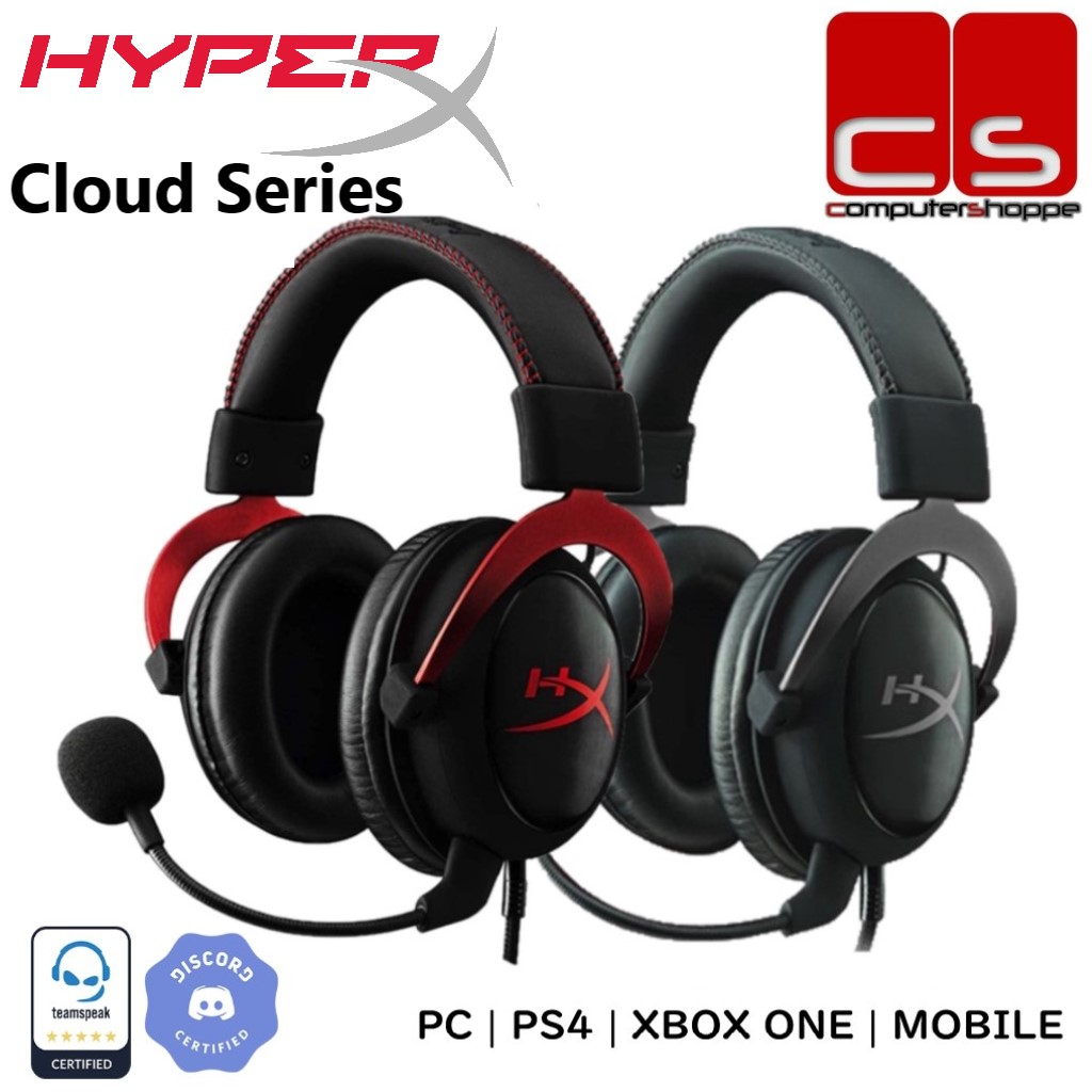 HyperX Cloud Series Virtual 7.1 Surround Sound Gaming Headset - Cloud ...