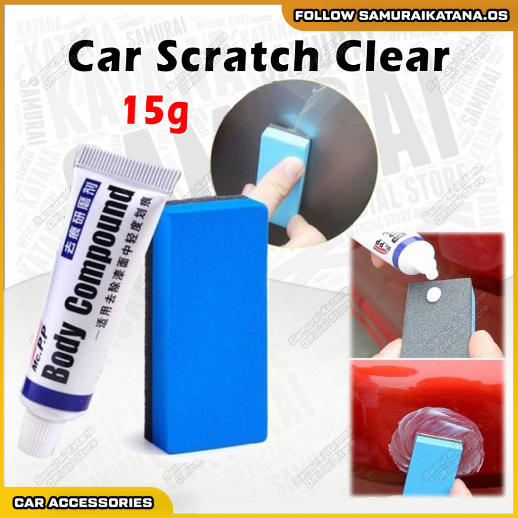 Car Scratch Clear Kit Remover Body Scratch Repair Agent DIY Body Paint ...