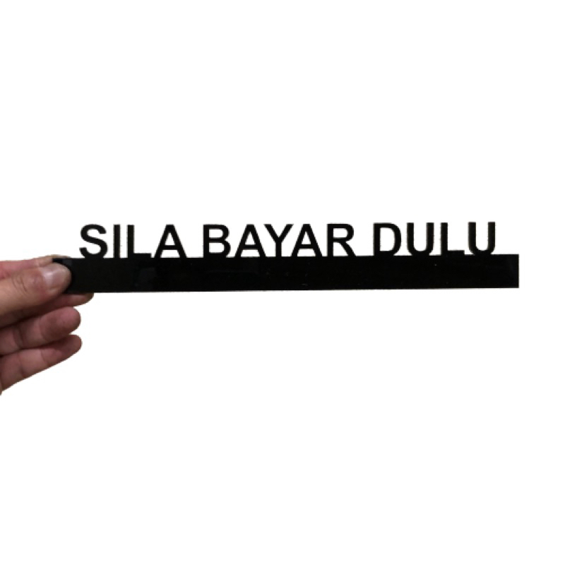 sila bayar dulu bayar disini pay here Mordern and minimalism design ...