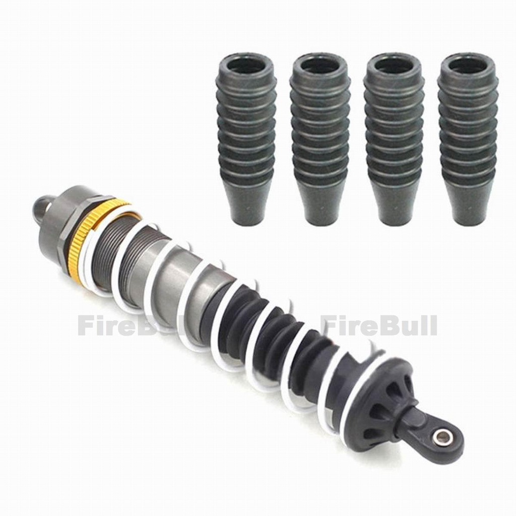 4pcs Dust-Proof Shock Absorber Cover for 1/8 RC Buggy Truck | Shopee ...