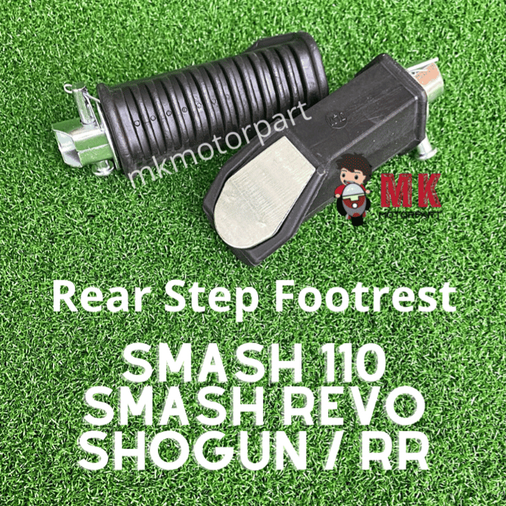 REAR STEP FOOTREST Suzuki Smash110 / Smash Revo / Shogun125 Axelo ...