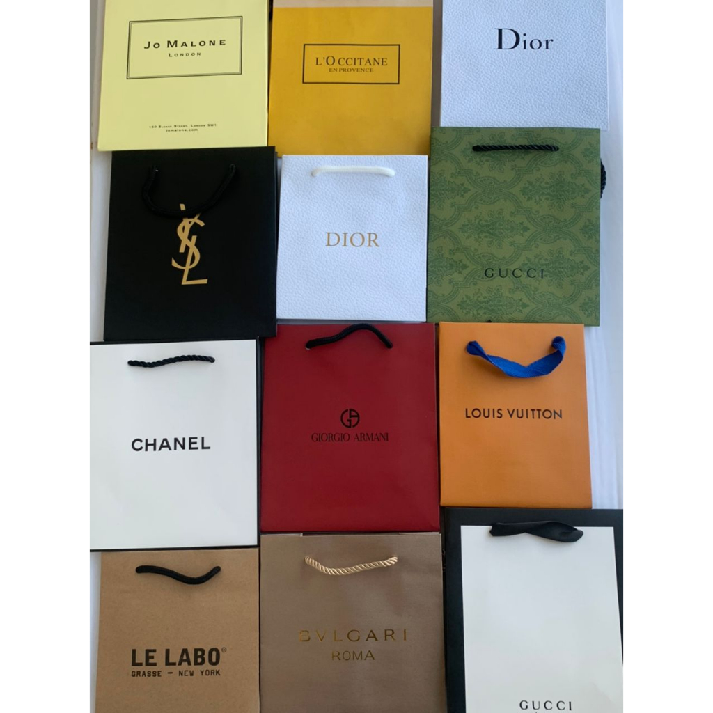 Ready Stock Brand Paper bag High Quality perfume lipstick bag small ...