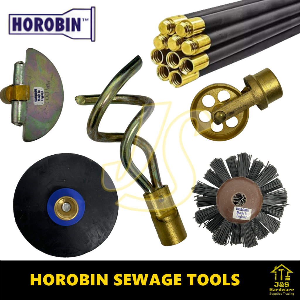 HOROBIN Sewage Cleaning Tools. Drain Sewage Cleaning Rod Polypropylene ...