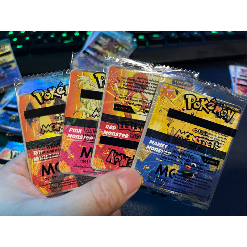 Mamee Monster Pokemon Stickers Card l | Shopee Malaysia