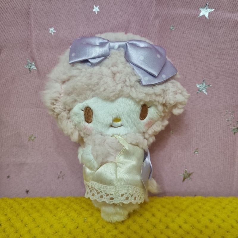 Ready Stock Genuine Sanrio My Melody My Sweet Piano Purple Ribbon Small Keychain Plush