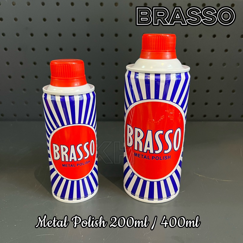 200ML / 400ML BRASSO LIQUID METAL POLISH LIQUID METAL POLISH for ...