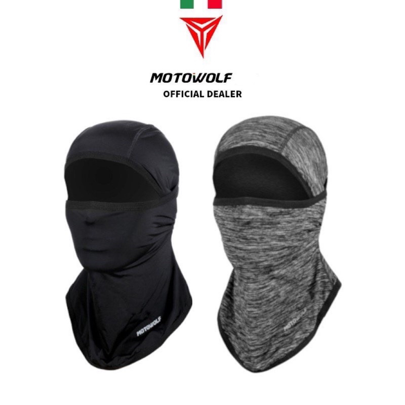 MOTOWOLF Ice Cool Balaclava Head Cover Buff Riding Mask Scarf Sarung ...
