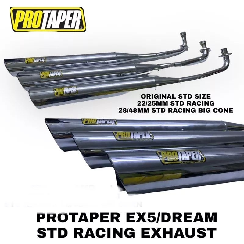 EX5 DREAM STANDARD RACING EXHAUST PIPE EKZOS PROTAPER | Shopee Malaysia