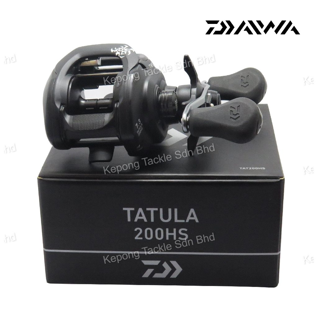 NEW 18 DAIWA Fishing reel TATULA 200 Baitcasting Reel with 1 Year Local ...