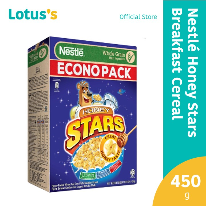 Nestle Honey Stars Breakfast Cereal (450g) | Shopee Malaysia