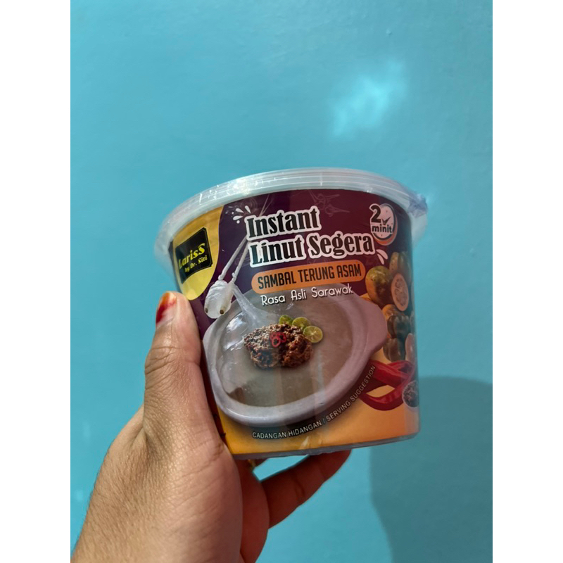 Instant Linut/Linut segera perasa Sambal terung asam original Sarawak ...