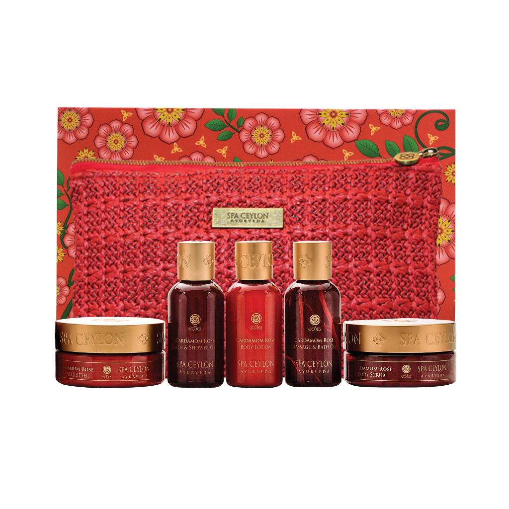 Spa Ceylon Ayurveda CARDAMOM ROSE - Home Spa Set | Shopee Malaysia