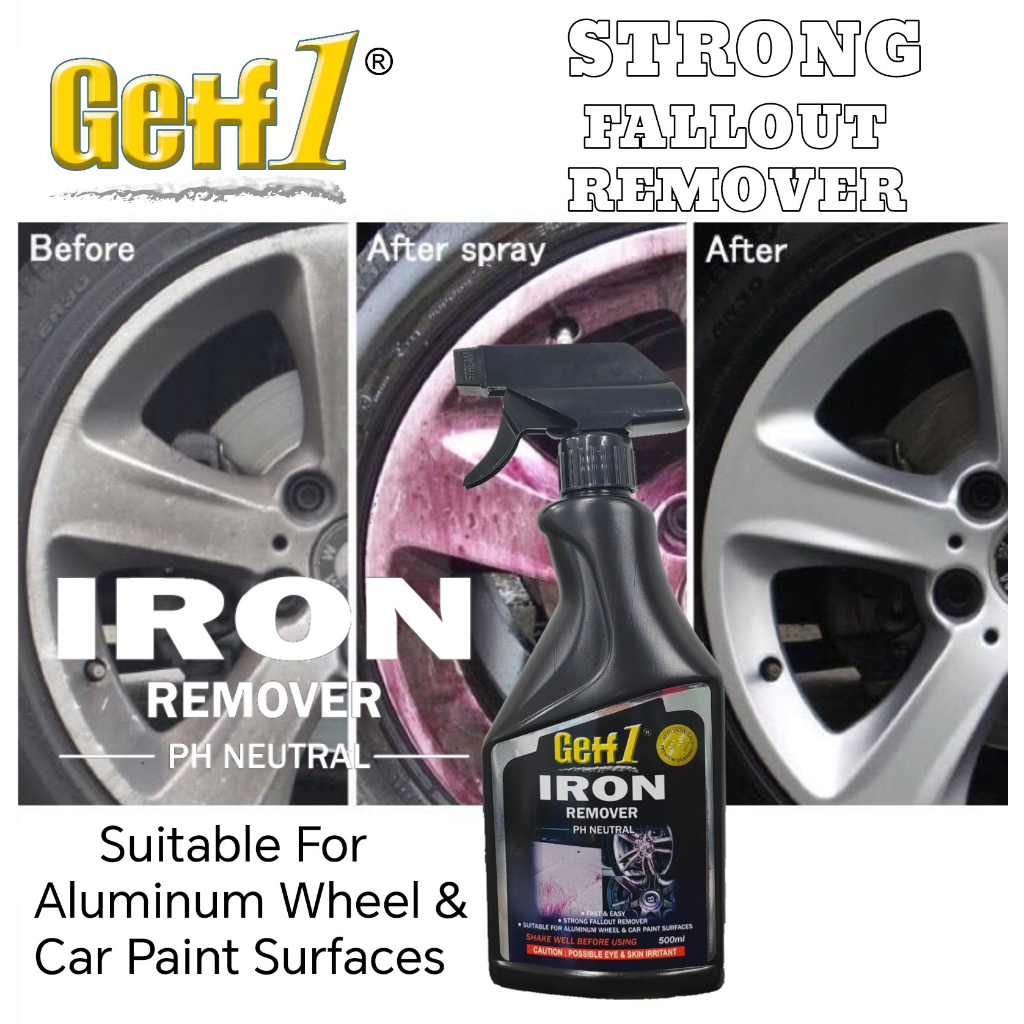 Iron Remover Wheel Cleaner rim cleaner Paint Remover brake dust ...