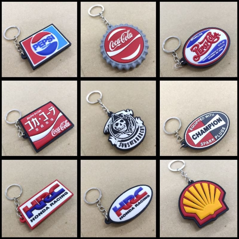 Keychain honda racing hrc bathing ape sons of anarchy spark plugs coke ...